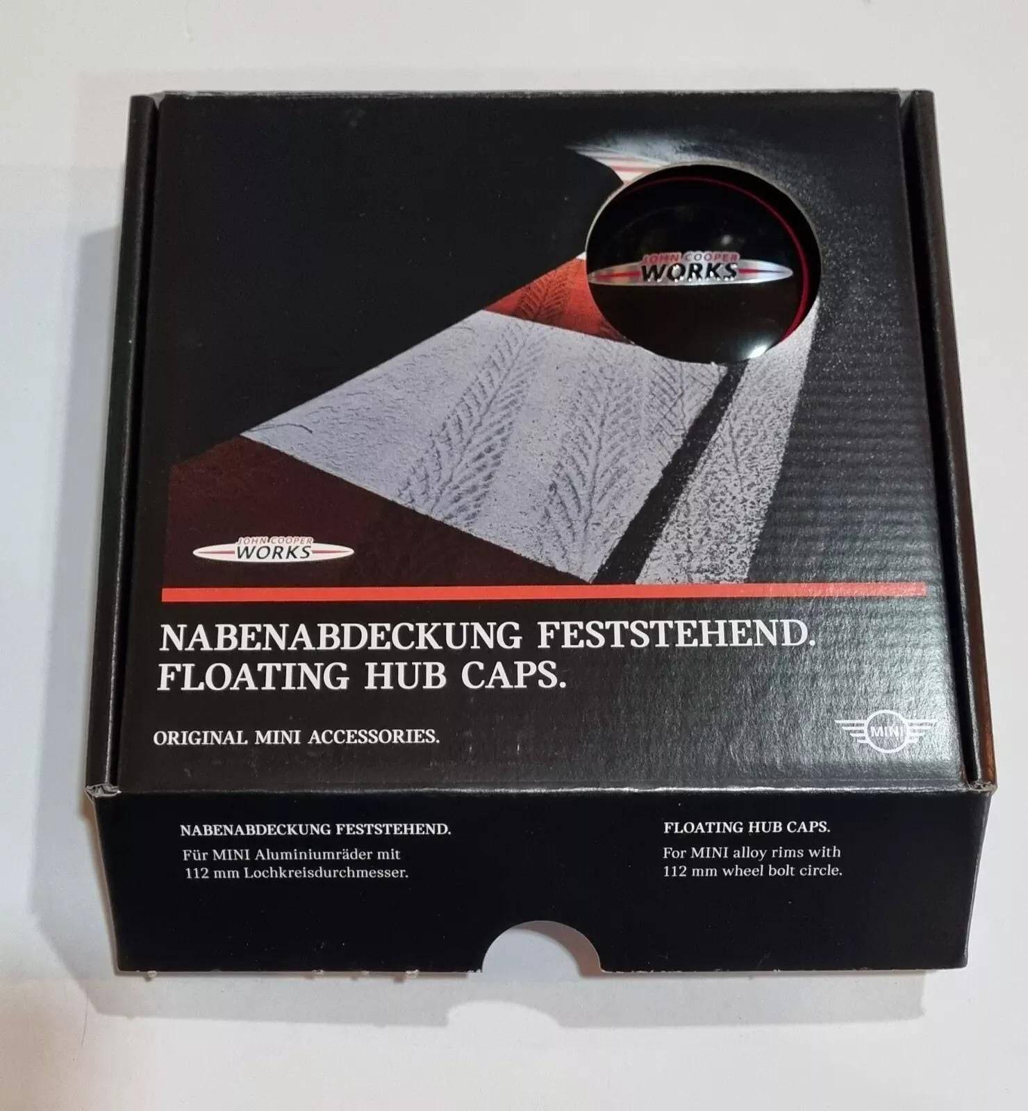 MINI JCW Floating Centre Cap Set - 56mm | AutoCap Solutions