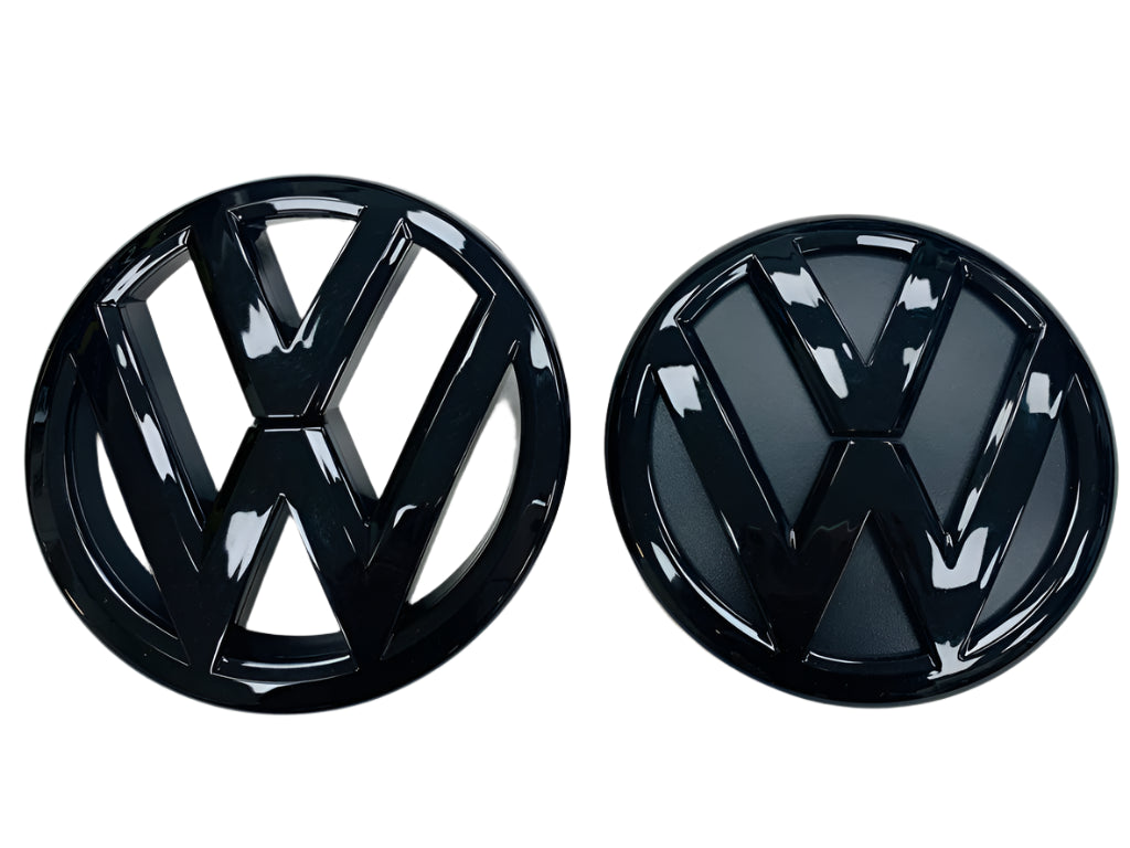 VW Caddy 2012-2020 Gloss Black Front & Rear Badges | AutoCap Solutions