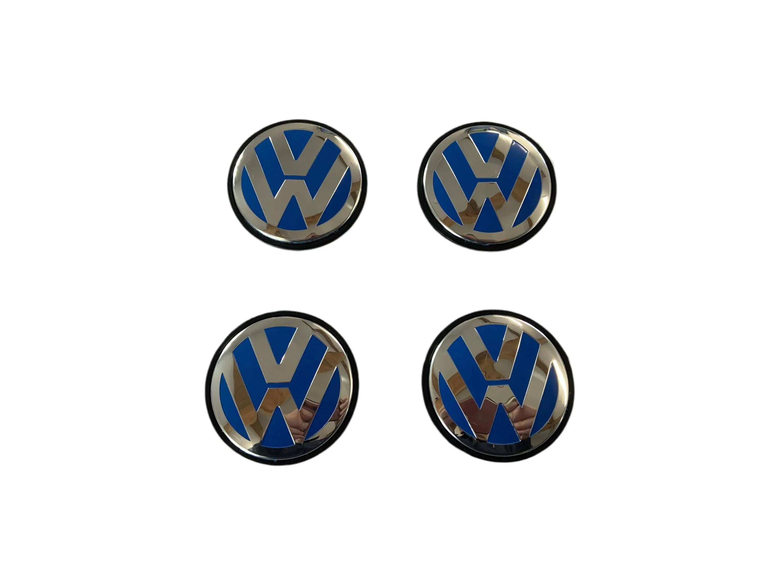 Volkswagen 65mm Wheel Centre Caps Blue - 3B7601171 | AutoCap Solutions